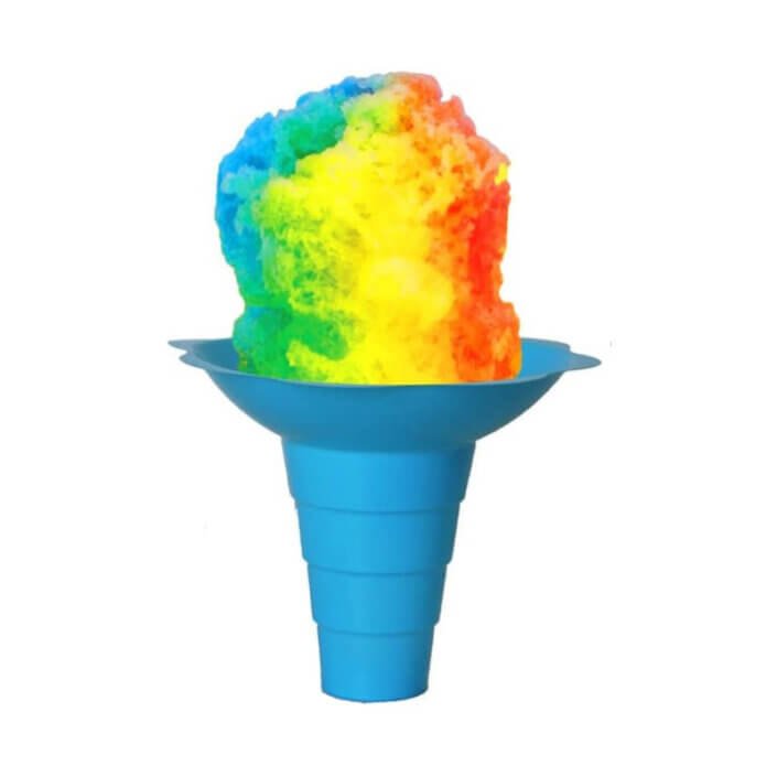 12 oz Shaved Ice Flower Cups - Shingreat Plastic
